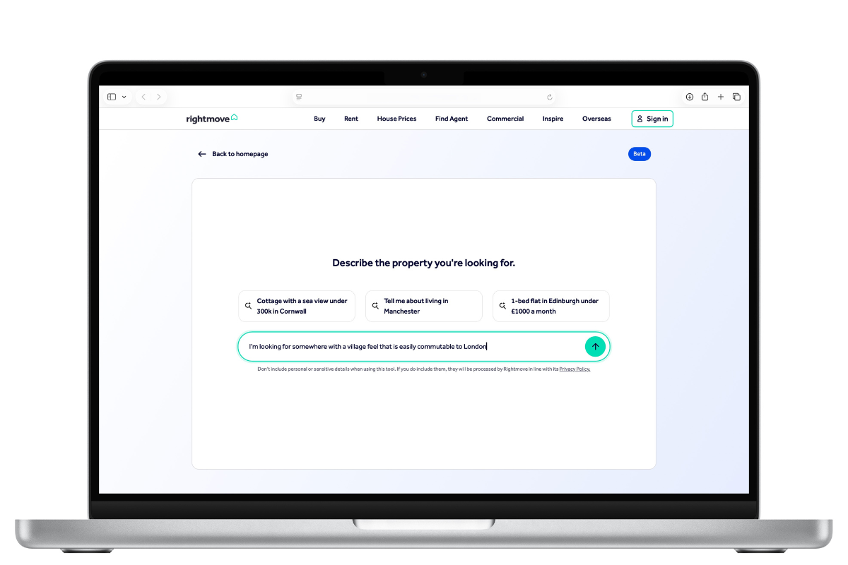 Rightmove rolls out AI-powered property search - Property Soup